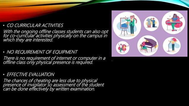 Online vs offline classes | PPTX | Online Education | Education