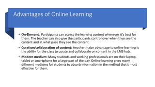 Online vs Traditional Learning | PPTX