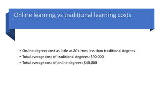 Online vs Traditional Learning | PPTX