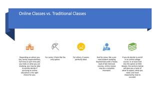 Online vs Traditional Learning | PPTX