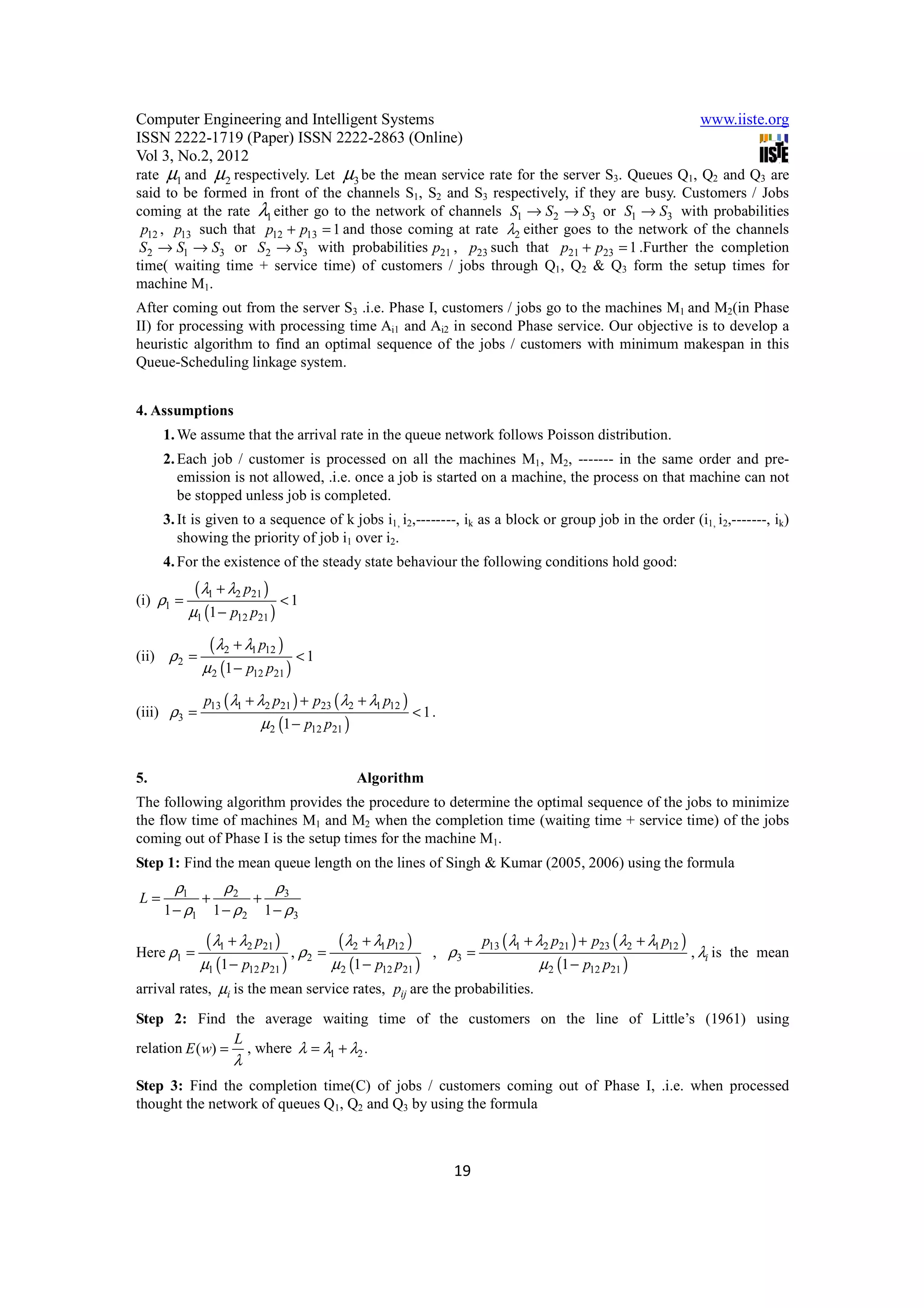 On linkage of a flow shop scheduling model including job block criteria with a parallel biserial ...