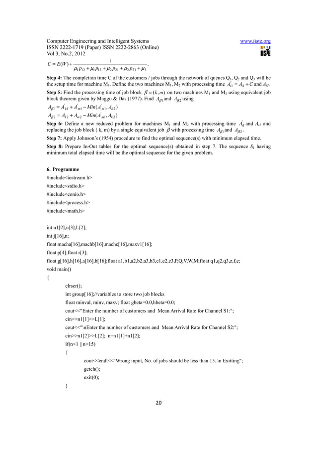 On Linkage Of A Flow Shop Scheduling Model Including Job Block Criteria