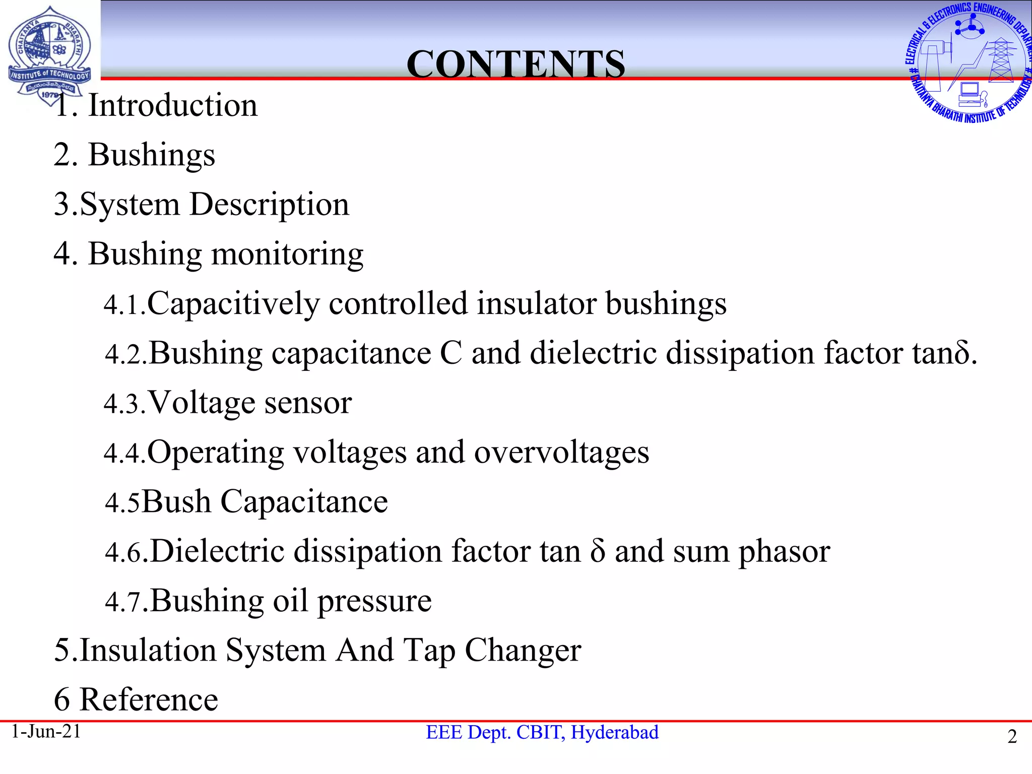 Online Condition Monitoring And Diagnosis Of Power Transformers Their ...