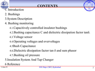 Online Condition Monitoring And Diagnosis Of Power Transformers Their ...