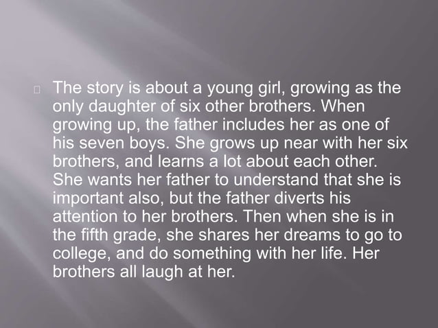Only daughter | PPT