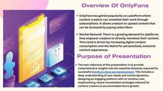 Mastering OnlyFans Clone App Development: Key Strategies for Success | PPT