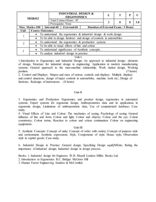 Only of 7th semester scheme & syllabus | DOCX