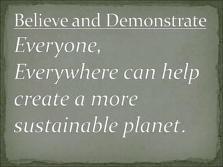 Only One Earth.ppt