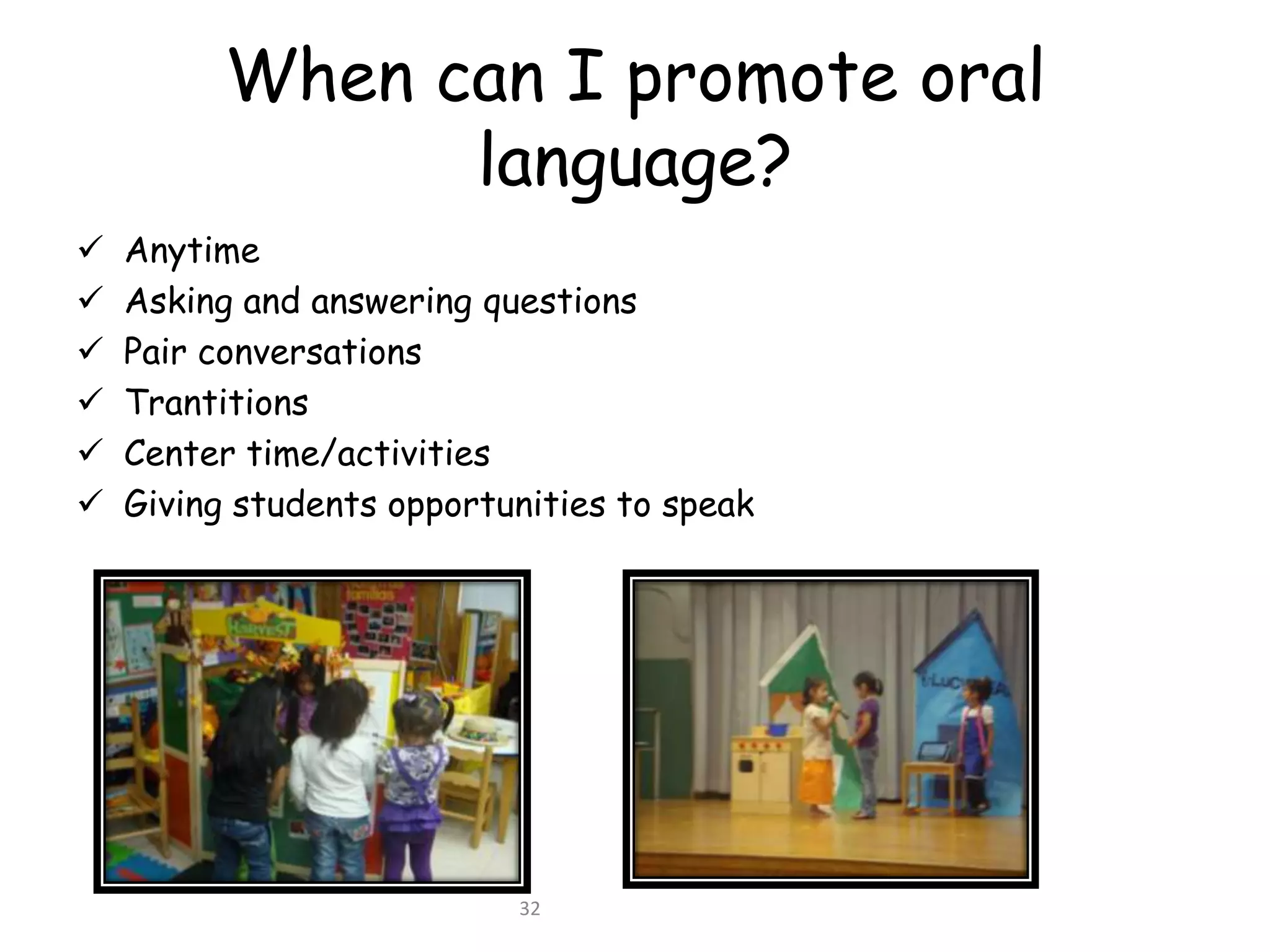 Only oral language development copy 2 | PPT