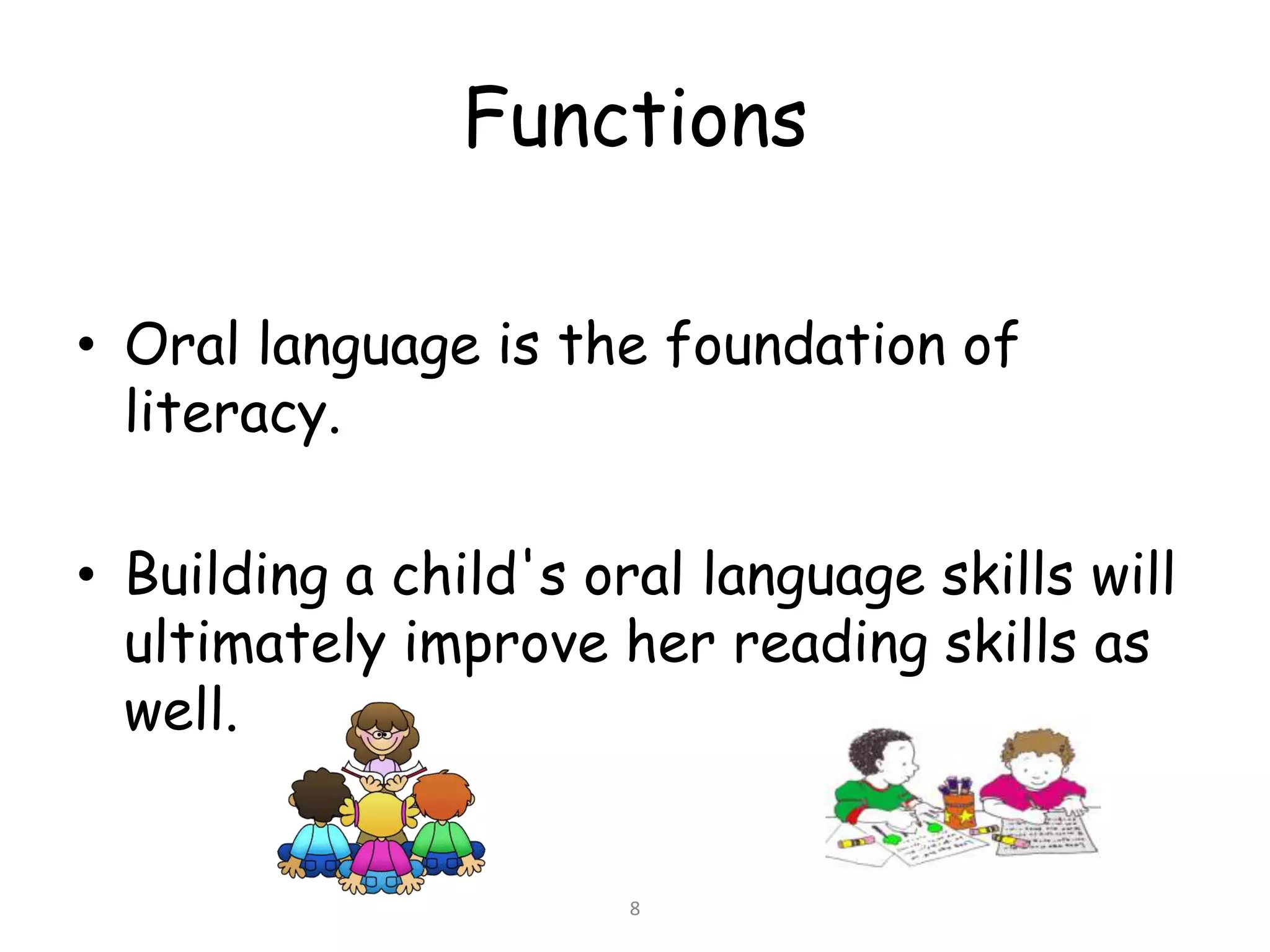 Only oral language development copy 2 | PPT