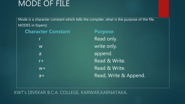 Data Structure Using C - FILES | PPTX