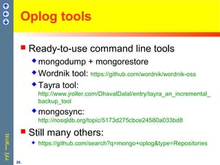 On MongoDB backup | PPT