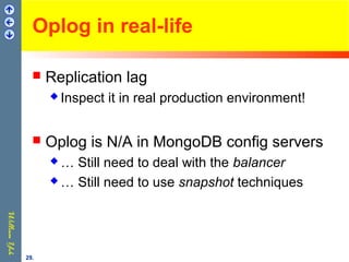 On MongoDB backup | PPT