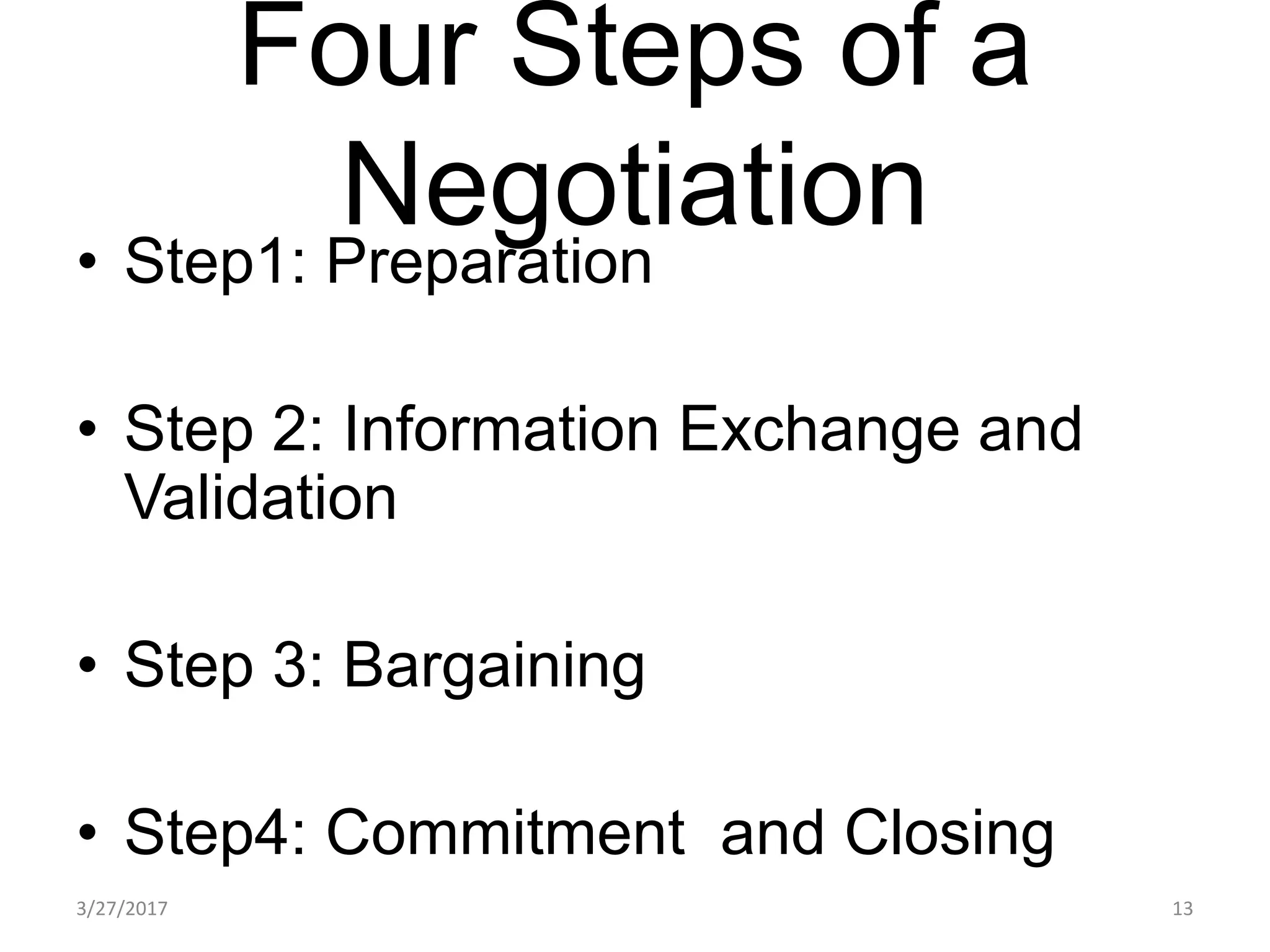 PPT On negotiation | PPTX