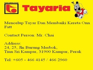 Tayaria ( Kampar ) | PPT