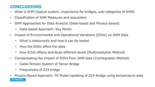 On nonstationarty from enviromental and operational variations | PDF