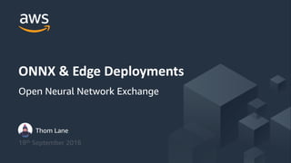 ONNX and Edge Deployments | PDF