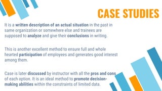 ON & OFF THE JOB TRAINING | PPTX
