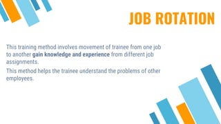 ON & OFF THE JOB TRAINING | PPTX