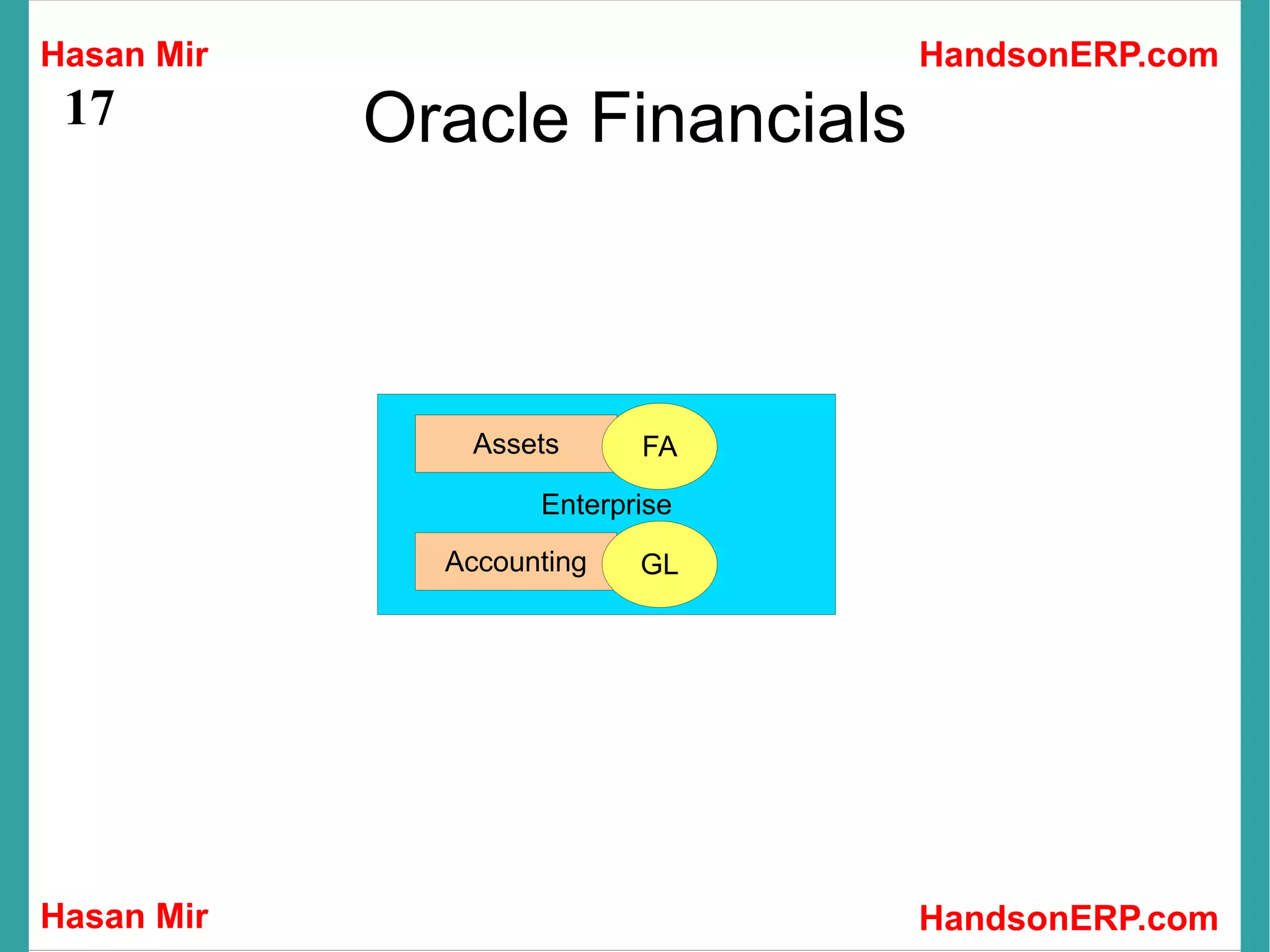 Introduction to Oracle Financials | ODP