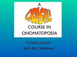 Onomatopeia | PPT