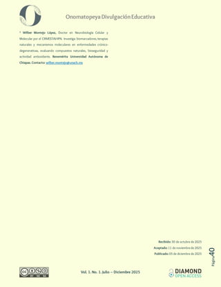 Onomatopeya Divulgación Educativa, Vol. 1, No. 1, Julio - Diciembre ...