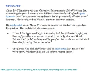 Famous Onomatopoeia Poems