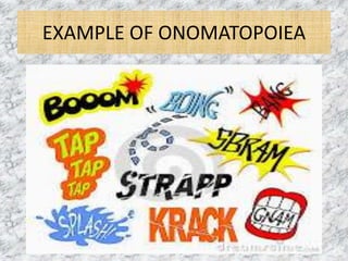 Onomatopoeia | PPTX