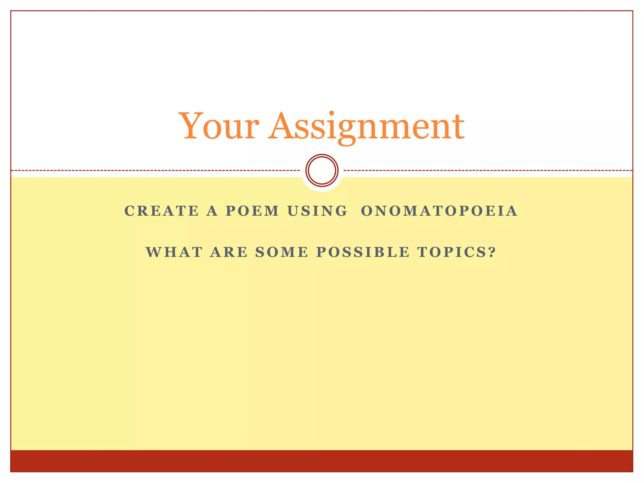 Onomatopoeia and Alliteration | PPTX