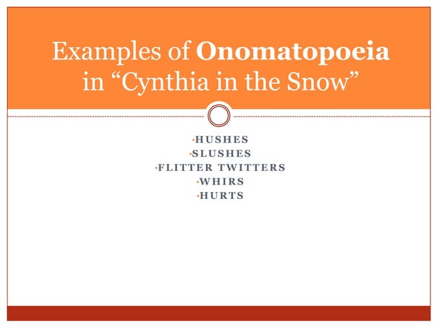 Onomatopoeia and Alliteration | PPTX | Poetry | Books and Literature