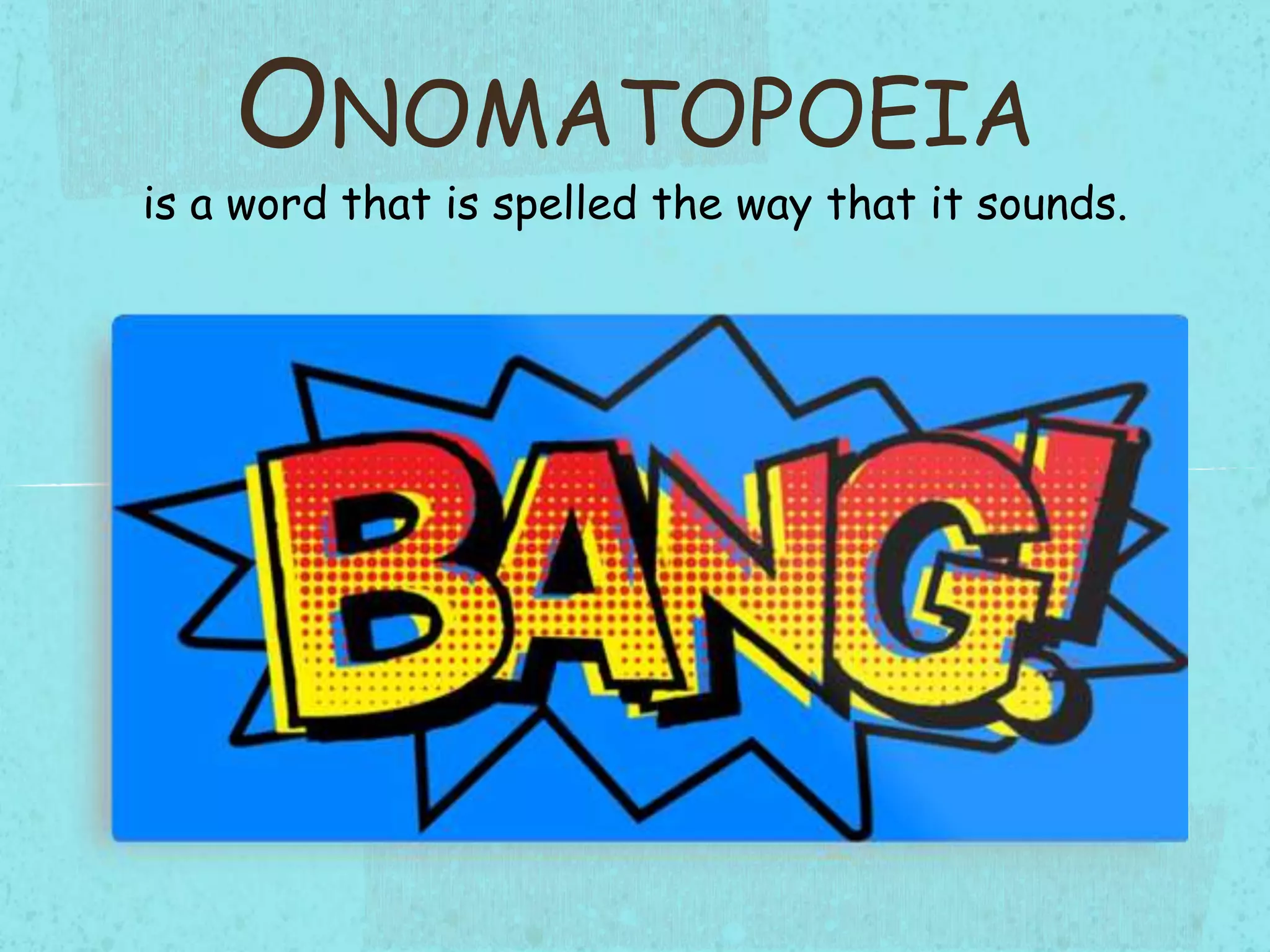 Intro. to Onomatopoeia | PPT