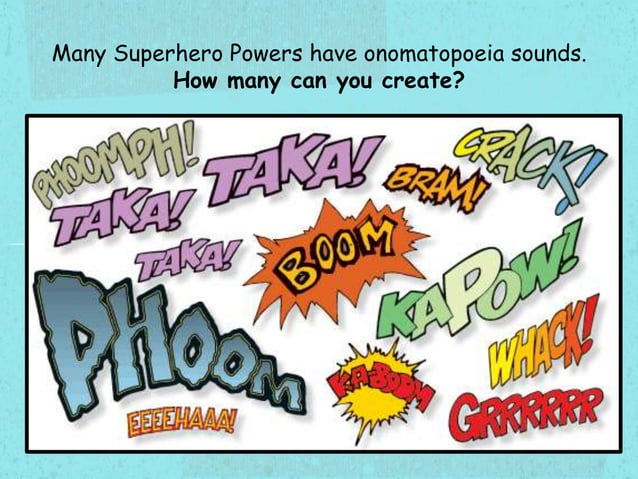 Intro. to Onomatopoeia | PPTX