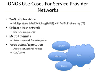 ONOS: Open Network Operating System. An Open-Source Distributed SDN Operating System | PPT