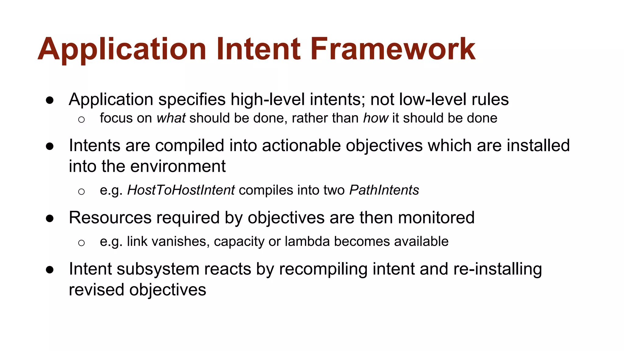 ONOS Platform Architecture | PPTX