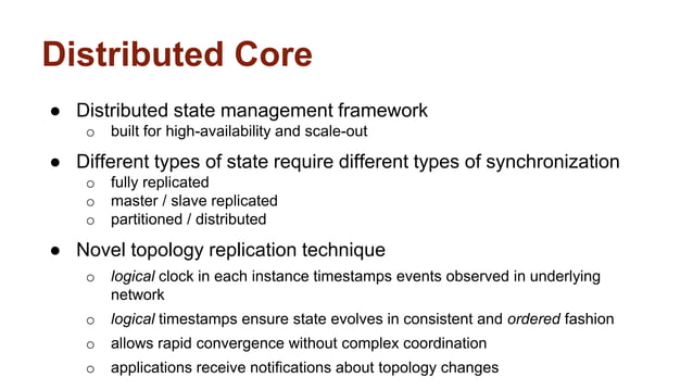 ONOS Platform Architecture | PPTX
