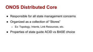ONOS Platform Architecture | PPTX