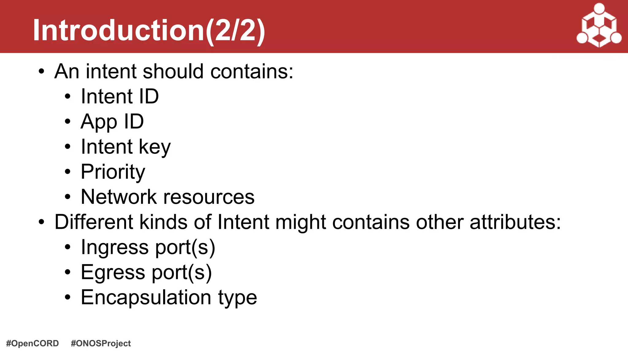 ONOS intent introduction | PPTX