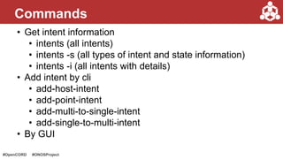 ONOS intent introduction | PPT