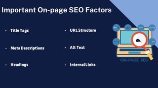 Learn On Page SEO Tutorial for beginners | PPTX
