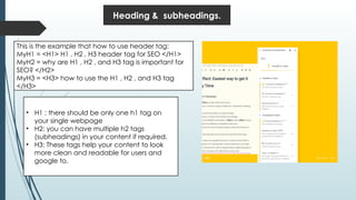 SEO Best Practices: A Comprehensive Guide | PPT