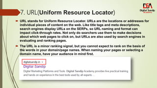 On page seo_7_main_factors | PPT