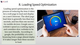 Meaning of On page SEO & its process in detail. | PPT