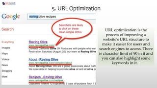Meaning of On page SEO & its process in detail. | PPT