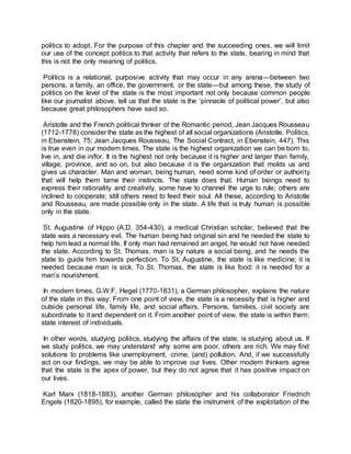 On politics politics you and democracy | DOCX
