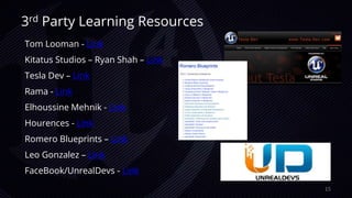 On Ramp to Unreal Engine | PPTX