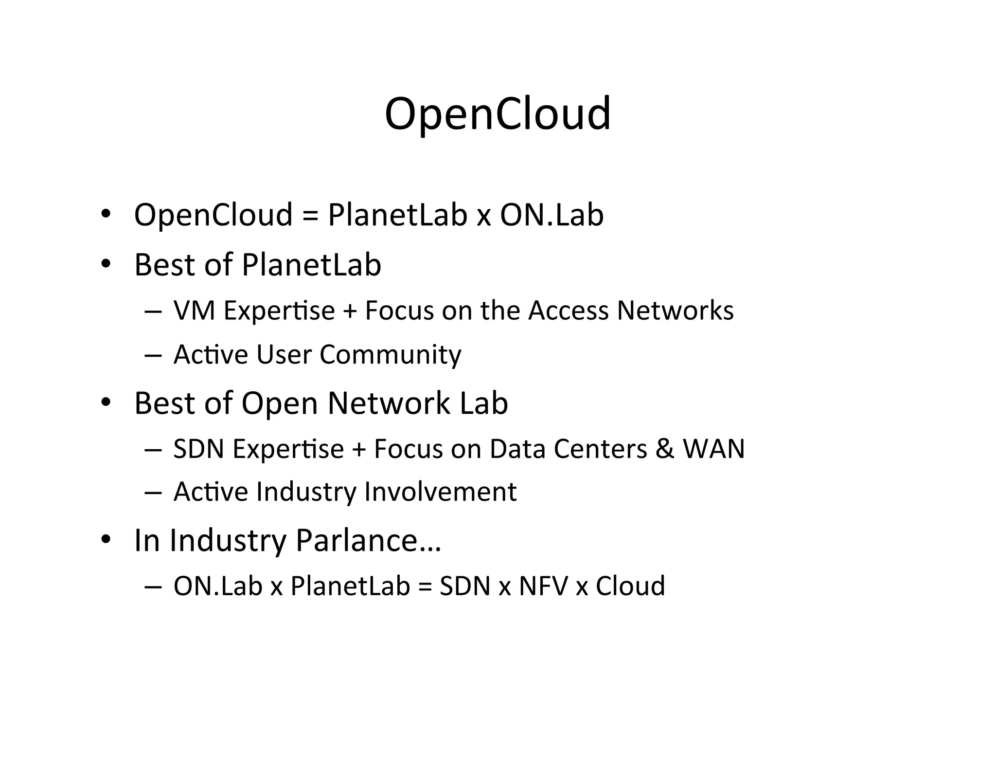 OpenCloud - A Research Cloud | PDF