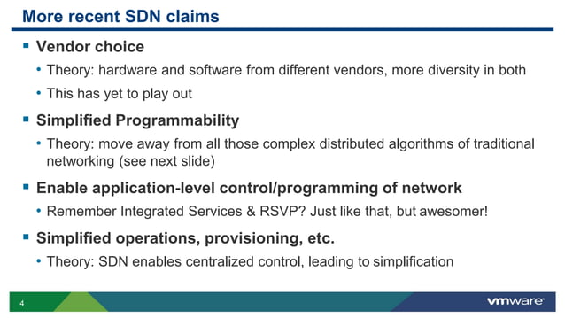 Network Virtualization: Delivering on the Promises of SDN | PPT