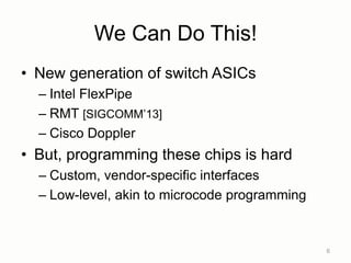 Programming Protocol-Independent Packet Processors | PDF