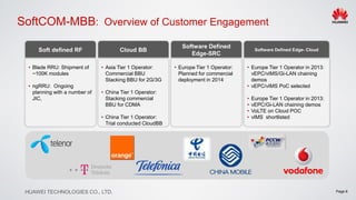 SoftCOM: Transforming Telco’s Infrastructure, Operation and Services in ...