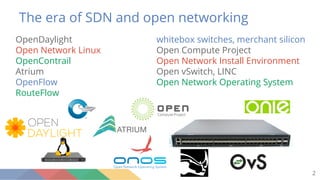 An open management plane (2015 Open Networking Summit) | PPT